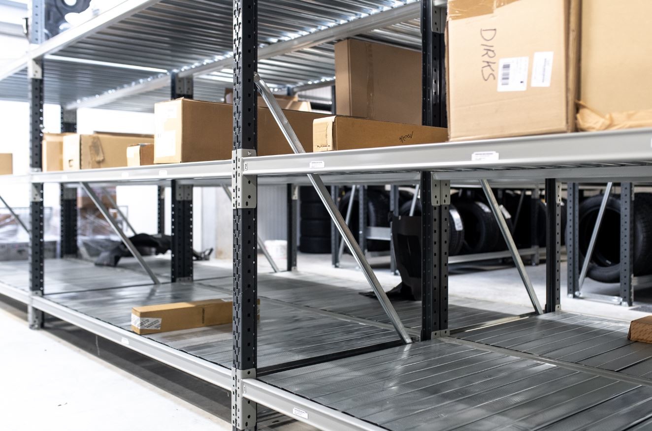 Grootvakstelling - Magazijnrekken