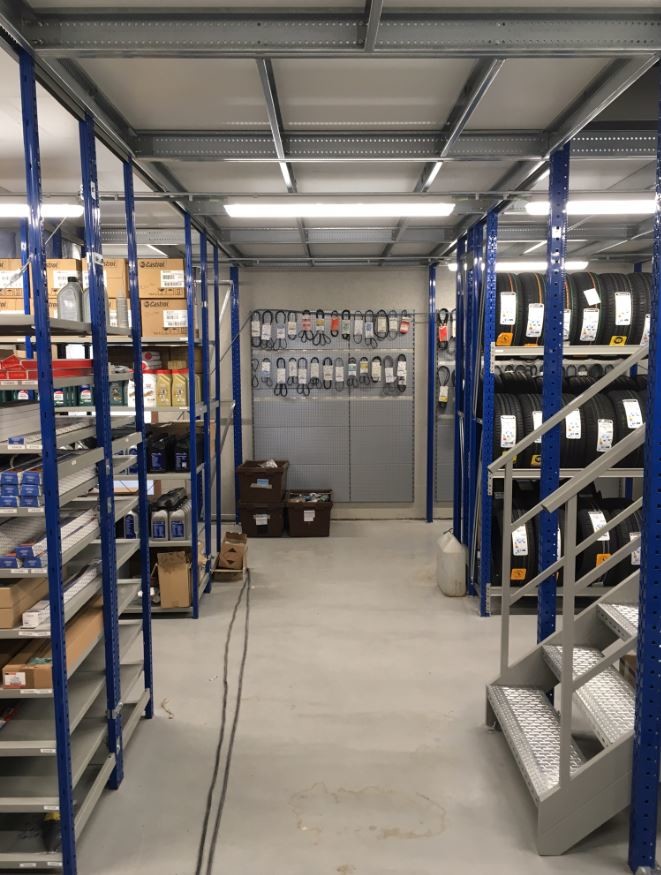 Legbordstelling - Magazijnrekken