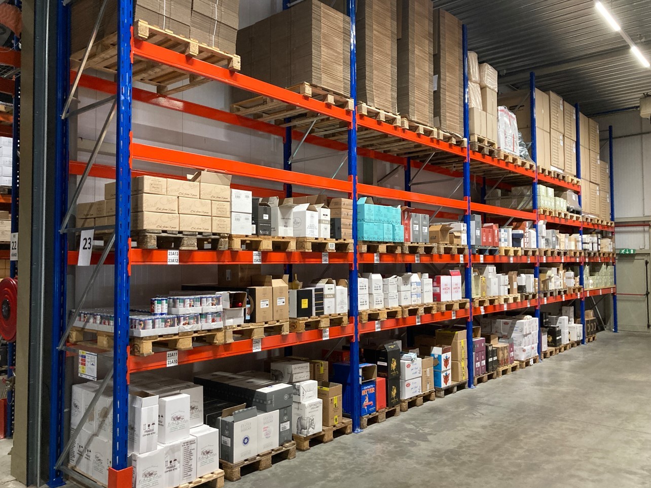 Palletstelling - Magazijnrekken