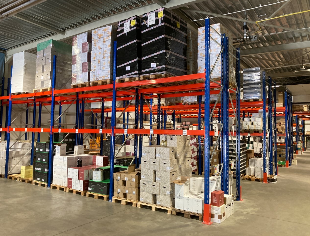 Palletstelling - Magazijnrekken